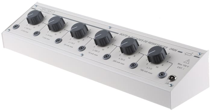 DR 06 ELC | ELC Resistance Decade Box, Resistance Resolution 1Ω ...