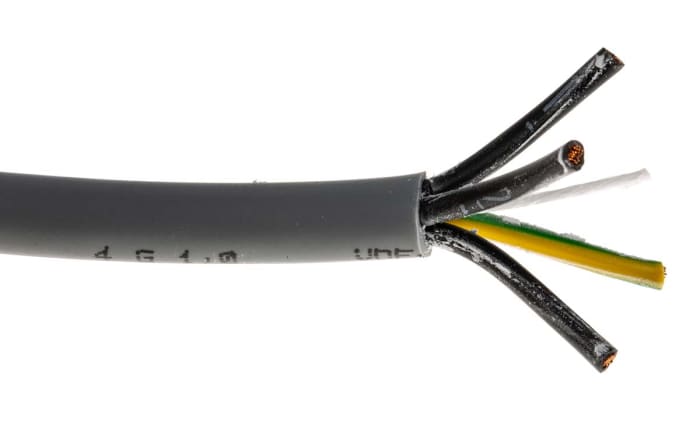 1119204 Lapp | Lapp YY Control Cable, 4 Cores, 1 mm² CSA 17 AWG ...
