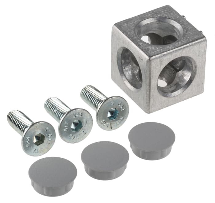3842549864 Bosch Rexroth | Bosch Rexroth M6 Corner Cube Kit, Connecting ...