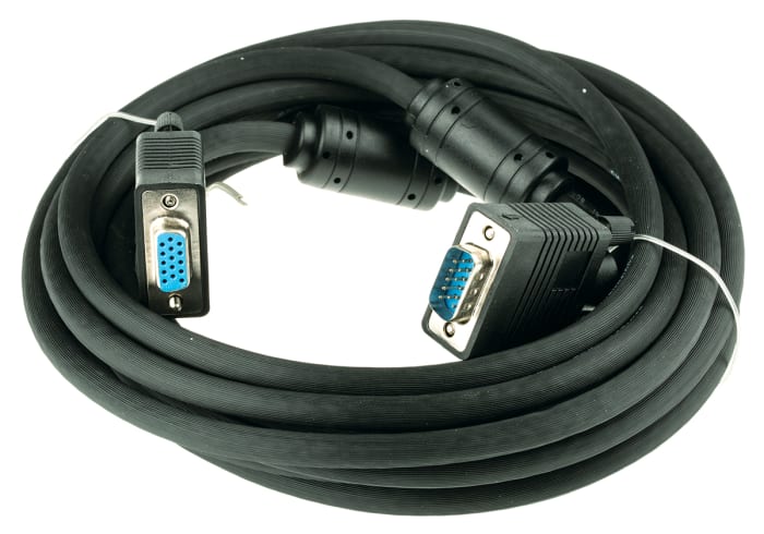 11.04.5306-10 Roline | Roline Male VGA to Female VGA Cable, 6 m Black ...