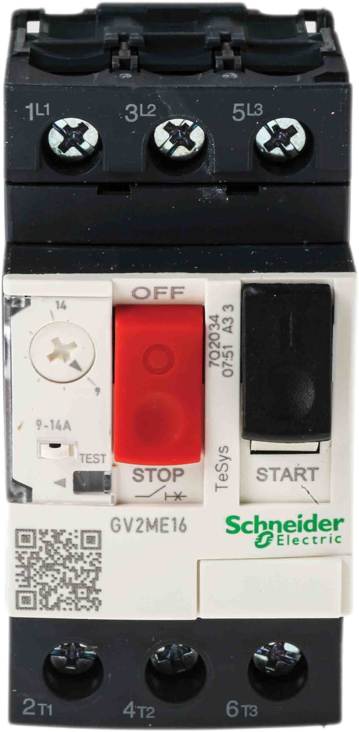 GV2ME16 Schneider Electric | Schneider Electric 9 → 14 A TeSys Motor ...