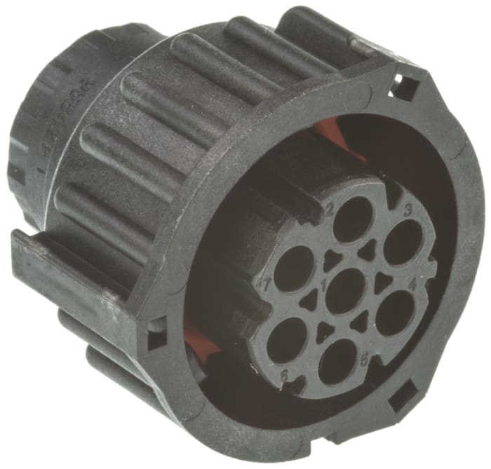 967650-1 TE Connectivity | TE Connectivity 7 Pole Din Socket, DIN 72585 ...