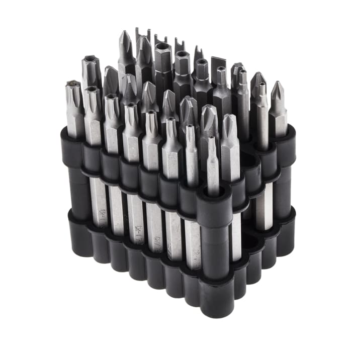 560-201 MTI | MTI Driver Bit Set 32 Pieces, Hexagon, Phillips, Pozidriv ...