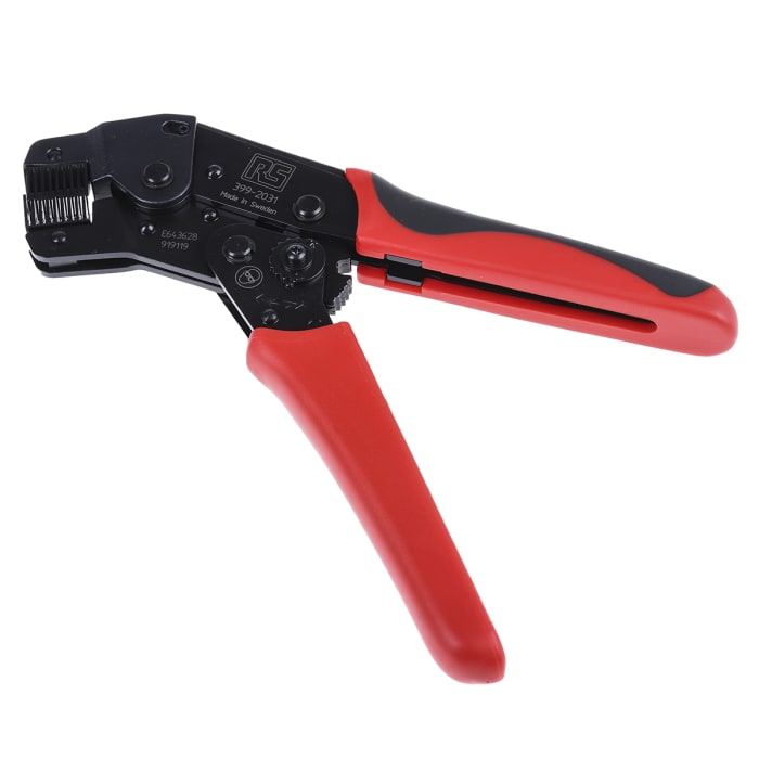 RS PRO | RS PRO Hand Ratcheting Crimp Tool for Wire End Sleeves, 0.5 → ...