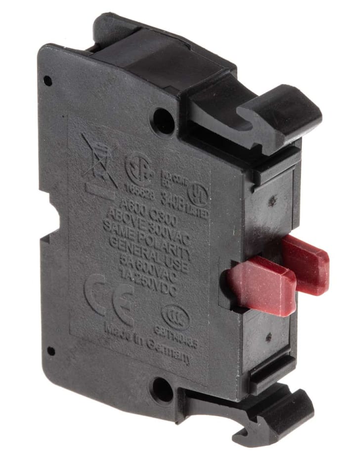 216385 M22-CK01 Eaton | Eaton M22 Series Contact Block for Use with N(S ...