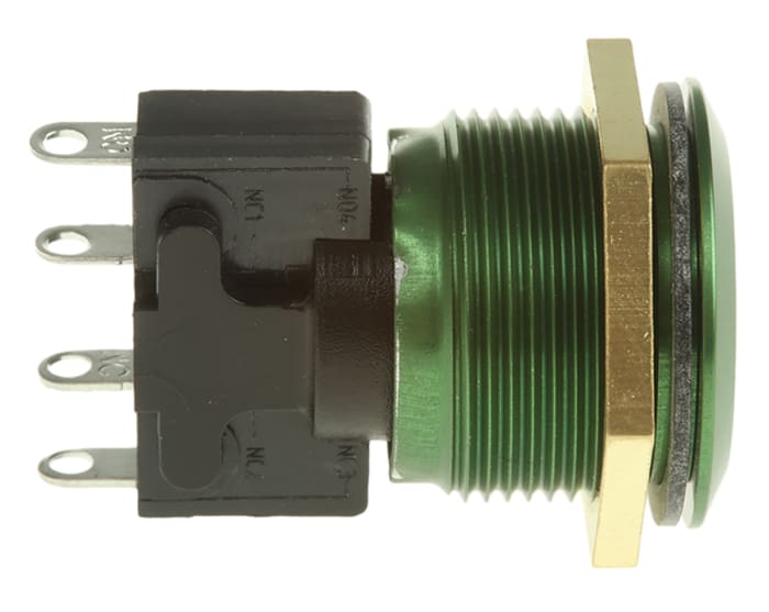 76-9513/4044G ITW Switches | ITW Switches 76-95 Series Push Button ...