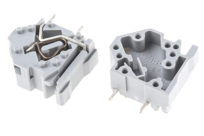745-821 WAGO | WAGO PCB Terminal Block, 1-Contact, Through Hole Mount ...