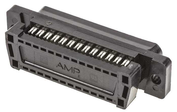 1658615-2 TE Connectivity | TE Connectivity Amplimite HDF-20 25 Way Right Angle Cable Mount D ...