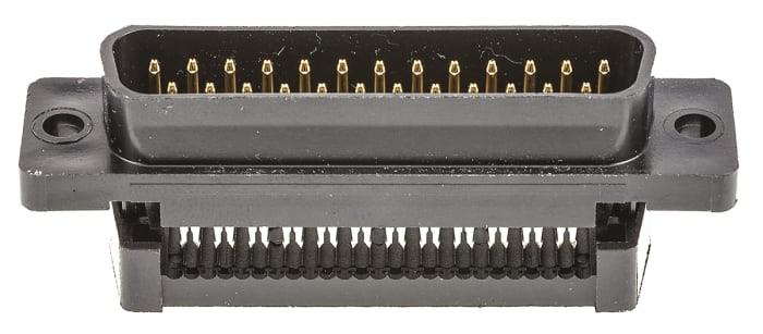 1658615-2 TE Connectivity | TE Connectivity Amplimite HDF-20 25 Way Right Angle Cable Mount D ...