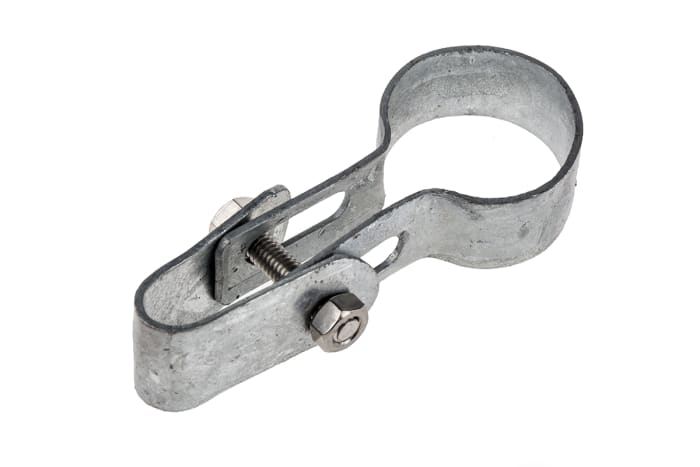 RS PRO | RS PRO Cast Iron Round Tube Panel Clip, 33.7mm OD | 415-7037 | RS