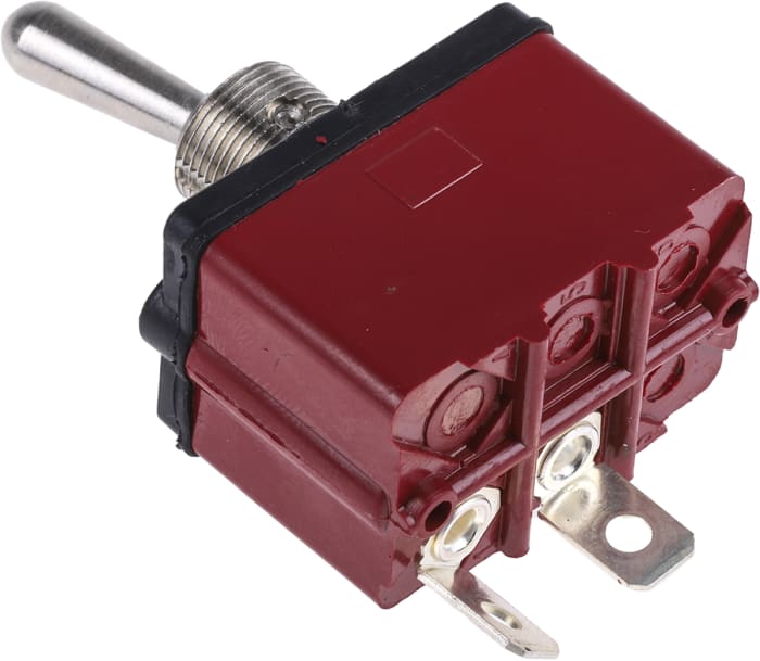 3631NF/2 APEM | APEM Toggle Switch, Panel Mount, On-Off, SPST, Tab ...