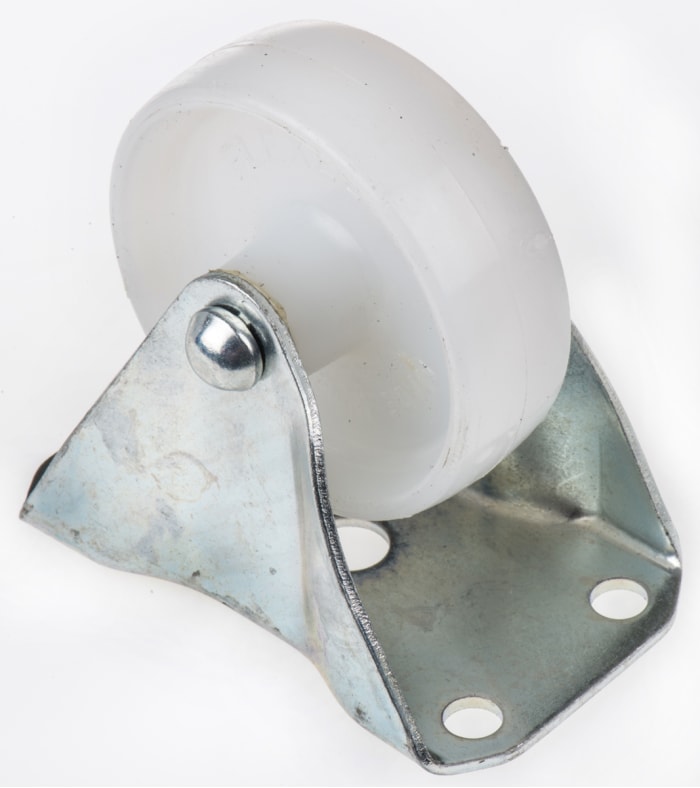 Flexello | Flexello Fixed Castor Wheel, 130kg Capacity, 75mm Wheel ...