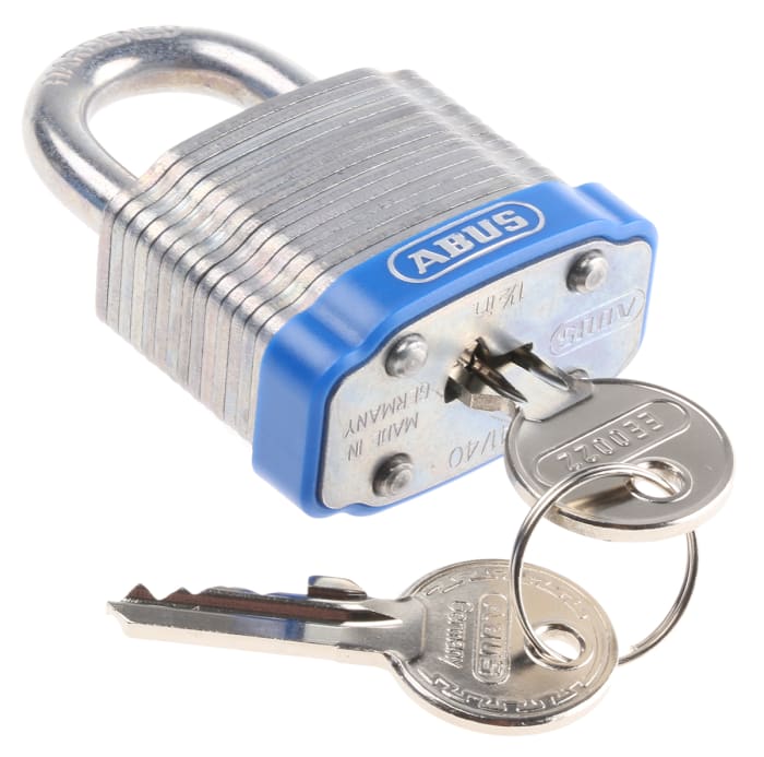 XR0041 40KA1 ABUS | ABUS Key Weatherproof Steel Padlock, Keyed Alike, 6 ...