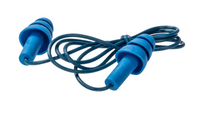 TR-01-000 3M E.A.R | 3M E.A.R Tracer Series Blue Reusable Ear Plugs, 29 ...