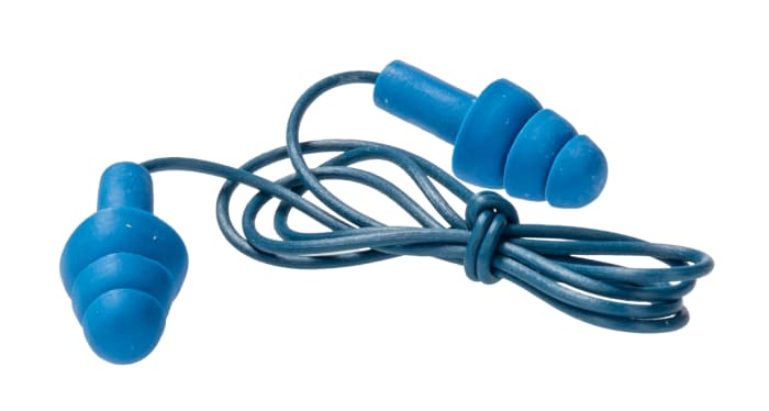 TR-01-000 3M E.A.R | 3M E.A.R Tracer Series Blue Reusable Ear Plugs, 29 ...