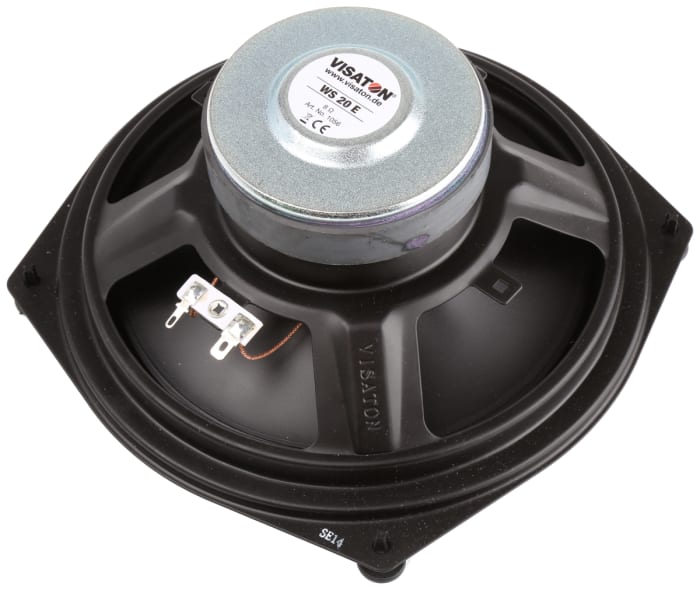 WS 20 E 8 OHM Visaton | Visaton 207mm dia 80W nom Woofer Speaker Driver ...