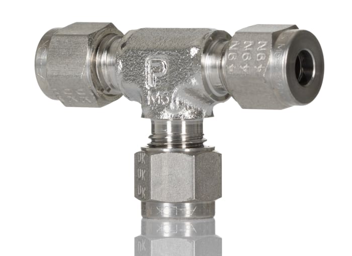 ETM6-316 Parker | Parker Stainless Steel Pipe Fitting, Tee Union | 432 ...