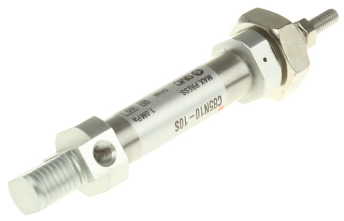 C85N10-10S SMC | SMC Pneumatic Piston Rod Cylinder - 10mm Bore, 10mm ...