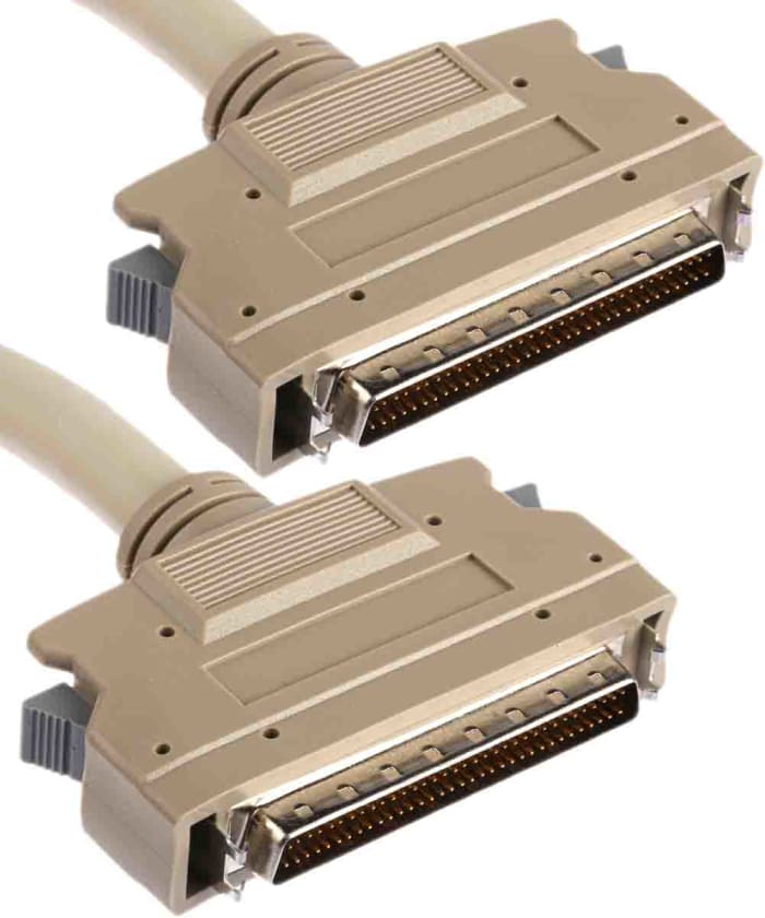 RS PRO | RS PRO Male SCSI-3 to Male SCSI-3 Cable 2m | 436-5238 | RS