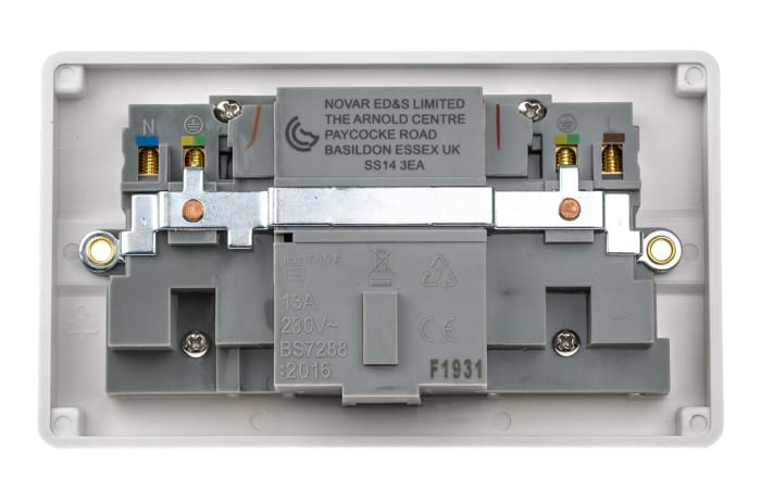 K6231 WHI MK Electric | MK Electric Logic Plus 13A, BS Fixing, Active ... K6231 WHI MK Electric | MK Electric Logic Plus 13A, BS Fixing, Active ...