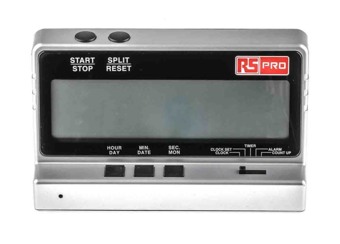 RS PRO | RS PRO Silver Desktop Timer | 440-9805 | RS