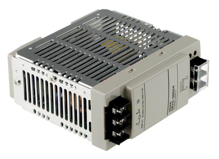 S8VS-09024 Omron | Omron S8VS Switched Mode DIN Rail Power Supply, 85 → 264V ac ac Input, 24V dc ...