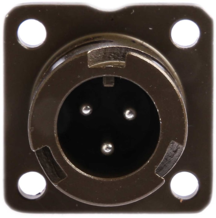 97B-3100A-10SL-3P Amphenol Limited | Amphenol Limited, 97B, Brass ...