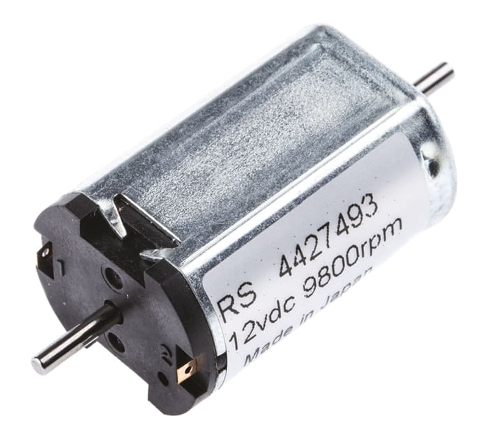 Canon | Canon Brushed DC Motor, 1.4 W, 12 V dc, 0.25 Ncm, 9800 rpm ...
