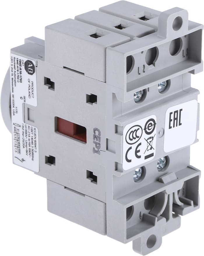 194E-A16-1753-4N Allen Bradley | Allen Bradley 3P Pole Isolator Switch ...