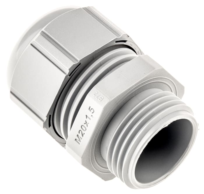 53111020 Lapp | Prensaestopas Lapp SKINTOP de Poliamida Gris, rosca M20, IP66, IP68, IP69K, UL ...