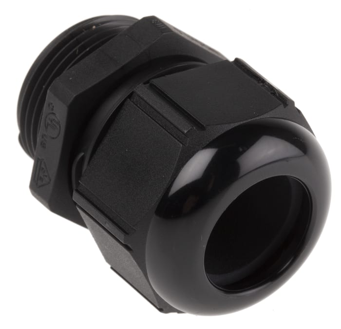 53111230 Lapp | Lapp SKINTOP Series Black Polyamide Cable Gland, M25 ...