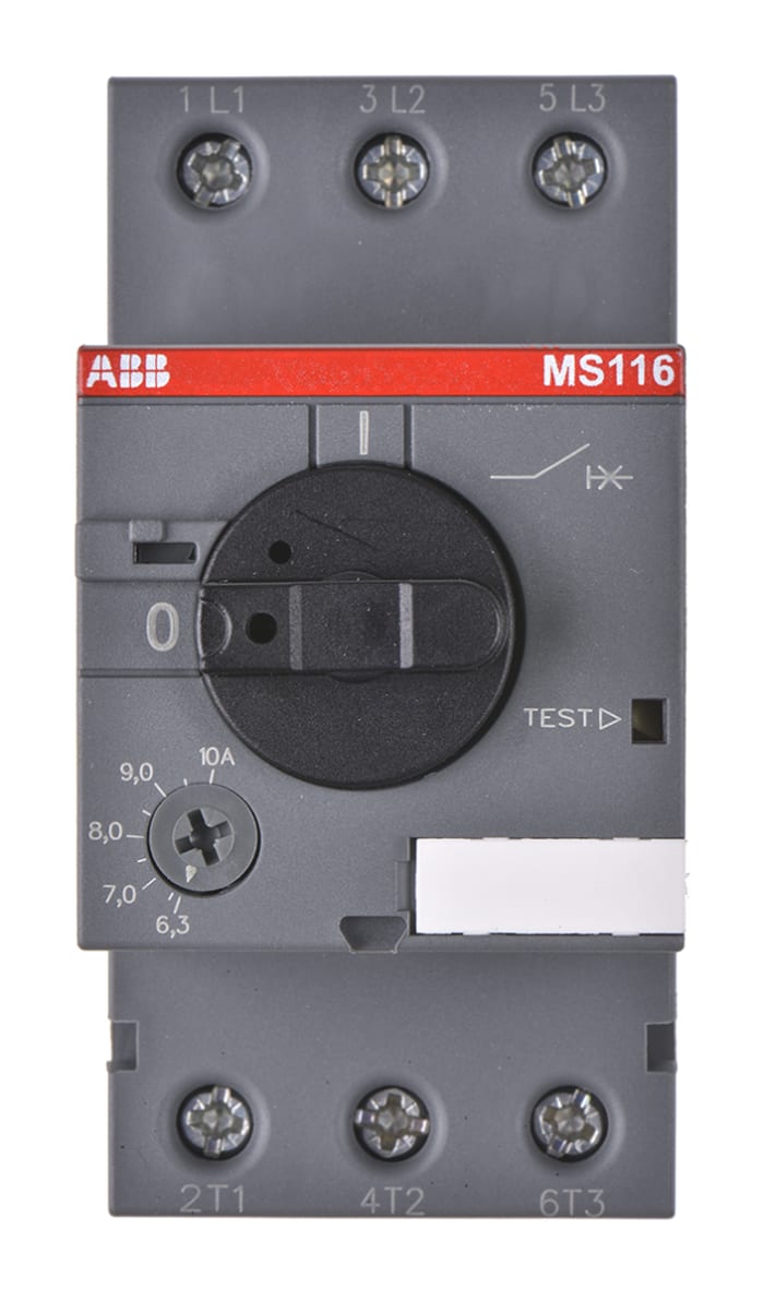1SAM250000R1010 MS116-10 ABB | ABB 10 A Motor Protection Circuit Breaker, 690 V | 445-0392 | RS