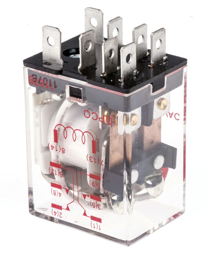 RS PRO | RS PRO Plug In Power Relay, 12V dc Coil, 10A Switching Current ...