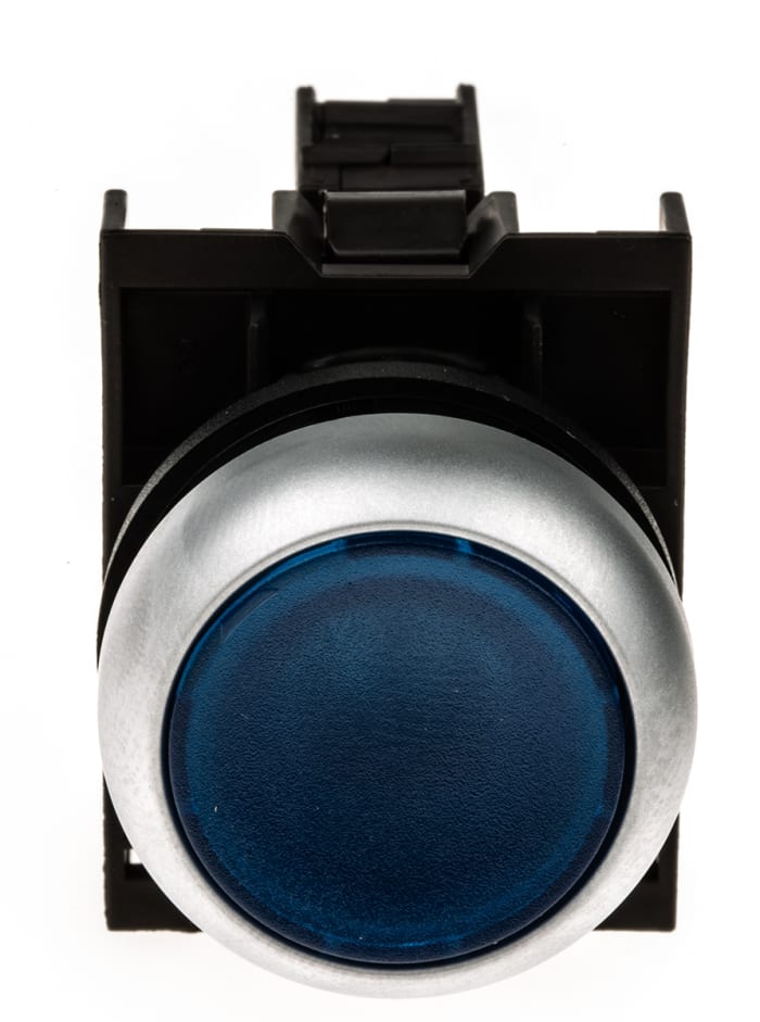 78639210 M22-DL-B+M22-A+M22-LED-B Eaton | Eaton RMQ Titan M22 Series Blue Illuminated Momentary ...
