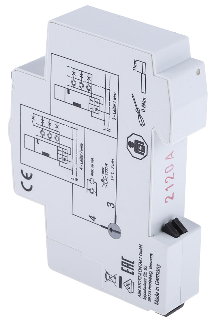 2CDE110000R0501 ABB | ABB Timer Light Switch | 456-8960 | RS