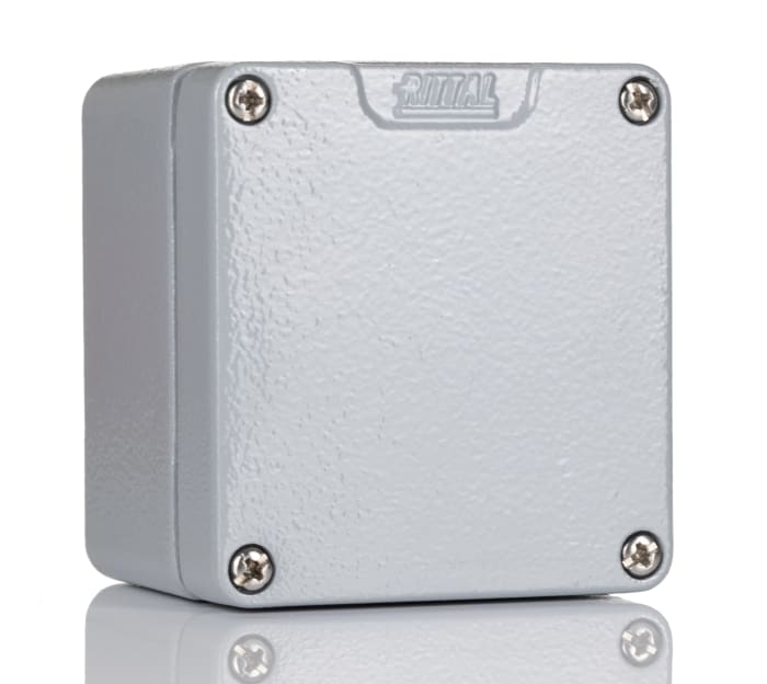 9104210 Rittal | Rittal GA Series Cast Aluminium Wall Box, IP66, 80 mm ...
