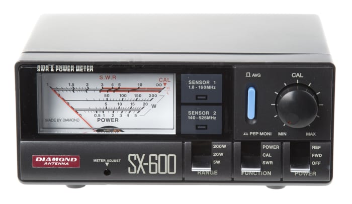 SX-600 Diamond | Diamond SX-600 RF Power Meter 525MHz | 458-0623 | RS