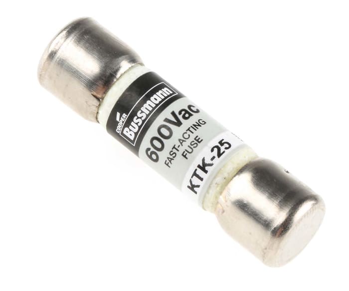 KTK-25 Eaton | Eaton 25A F Melamine Cartridge Fuse, 10 x 38mm | 458 ...