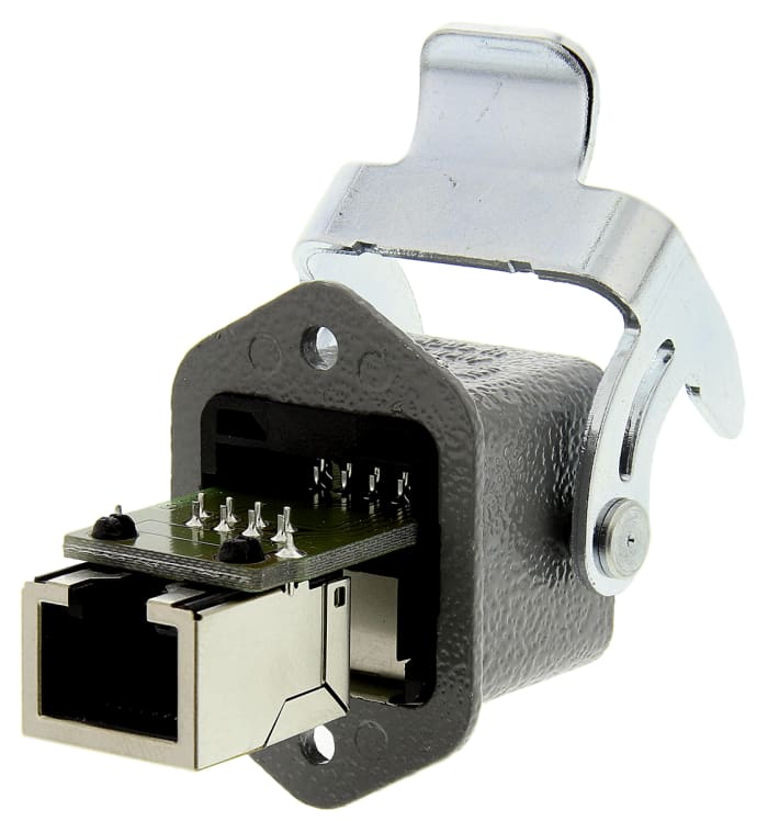 09452151100 HARTING | HARTING Han 3A RJ45 Series Female to Female RJ45 ...