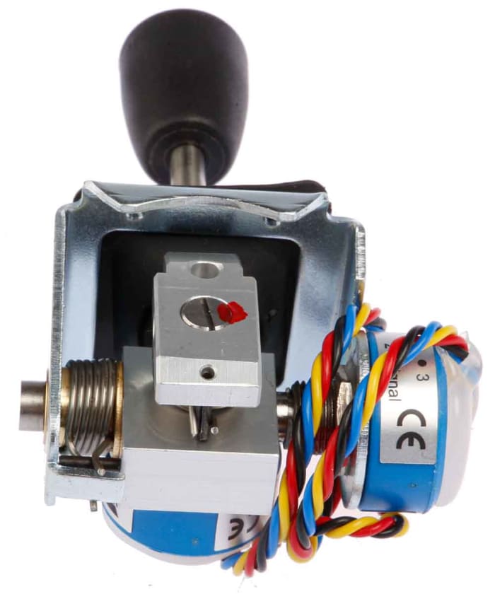 400-123 APEM | APEM 2-Axis Potentiometer Joystick Conical, Dual Axis ...