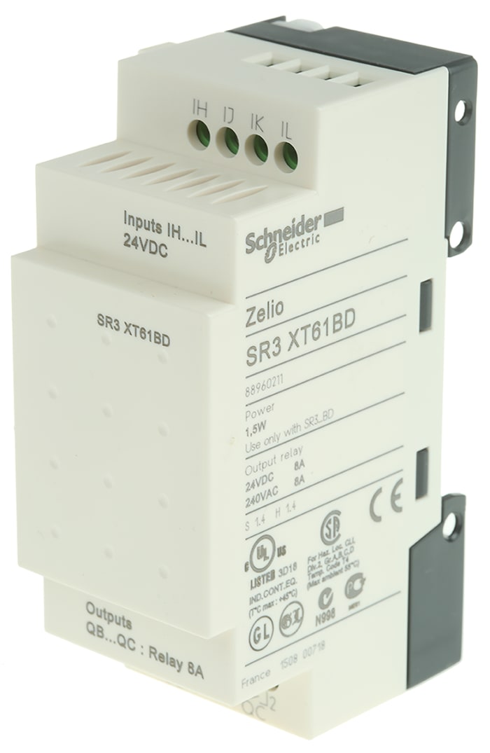 SR3XT61BD Schneider Electric | Schneider Electric Zelio Logic Series I ...
