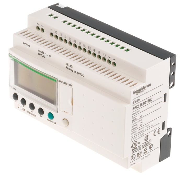SR2PACK2BD Schneider Electric | Controlador lógico Schneider Electric Zelio Logic 2, 12 (hasta → ...
