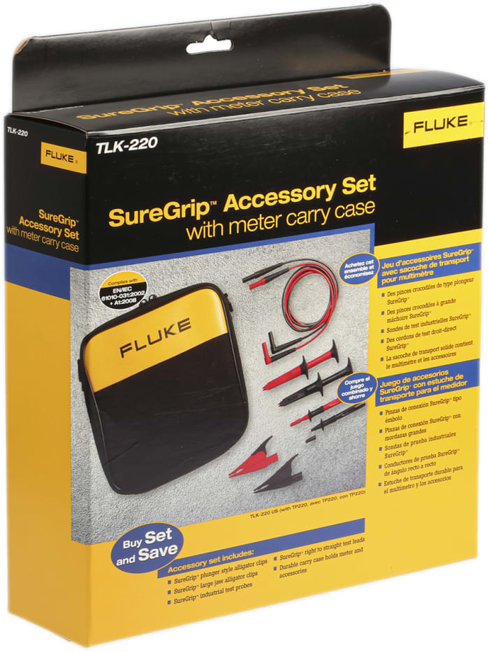 TLK-220 Fluke | Fluke TLK-220 Test Lead Kit | 468-7263 | RS