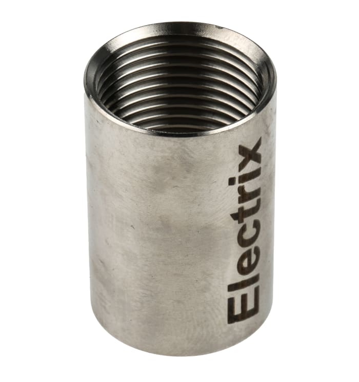 RS PRO | RS PRO Coupler, Conduit Fitting, 20mm Nominal Size, 316 ...