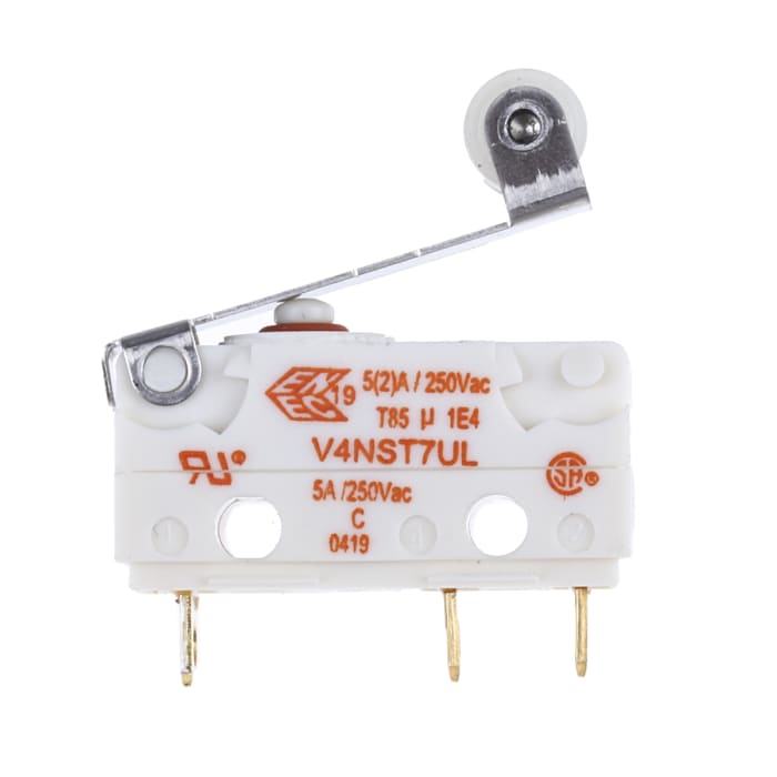 V4NST7YRUL Saia-Burgess | Saia-Burgess Roller Lever Micro Switch ...