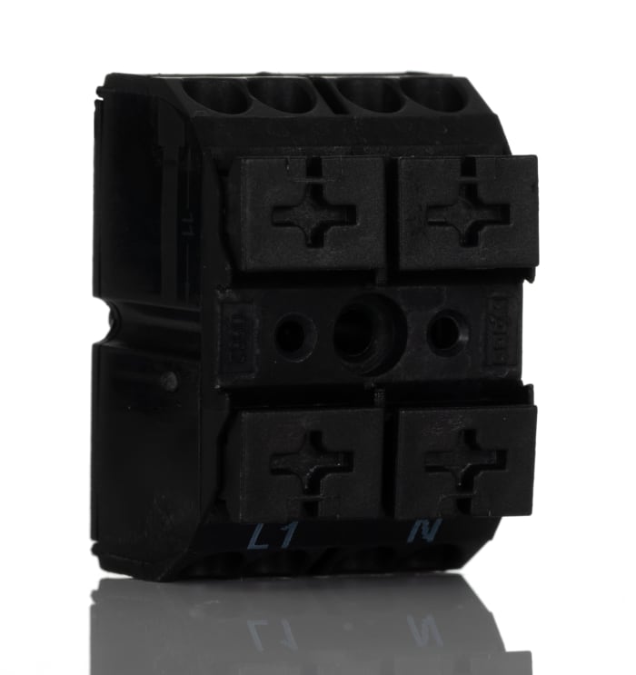 862-1552 WAGO | WAGO 862 Series Terminal Strip, 2-Way, 32A, 20 → 12 AWG ...