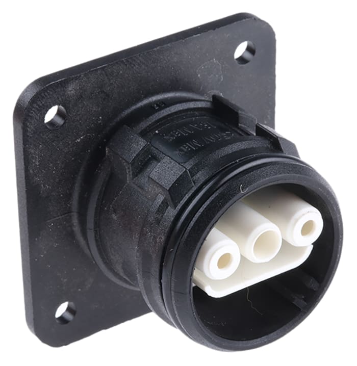 185-1B1000-S0301 ABB | ABB 3 Pole IP68 Rating Panel Mount IEC Connector ...