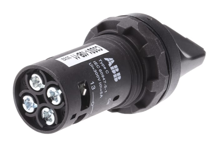 1SFA619210R1076 C3SS1-10B-11 ABB | Interruptor selector ABB 3 Posiciones, Configuración SPDT ...