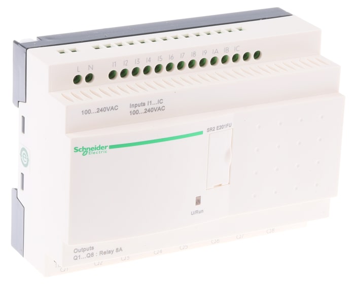 Schneider Electric | Schneider Electric Zelio Logic Series Logic Module, 100 → 240 V ac Supply ...