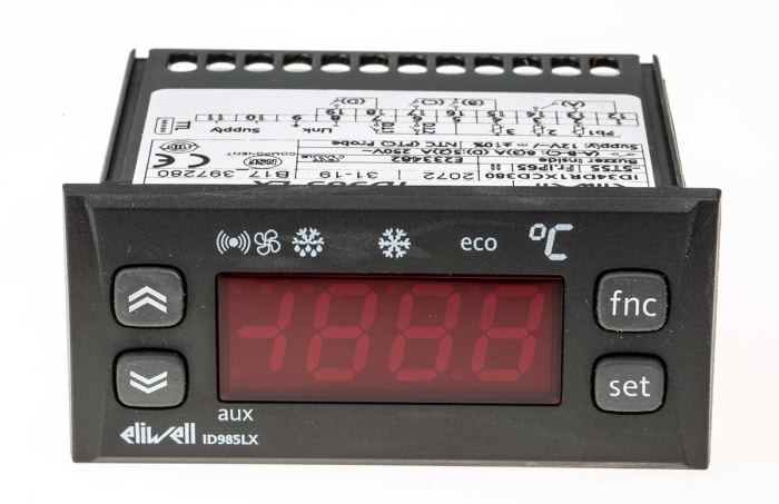 ID 985 LX Eliwell | Eliwell ID 985LX Panel Mount On/Off Temperature ...